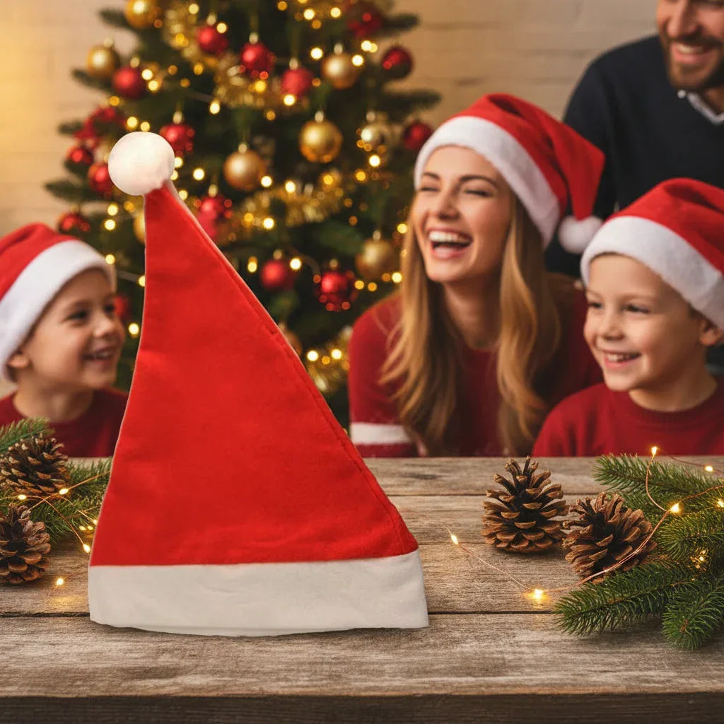 Felt Santa Hats - Festive, Soft, Perfect for Christmas - Why Not Shop